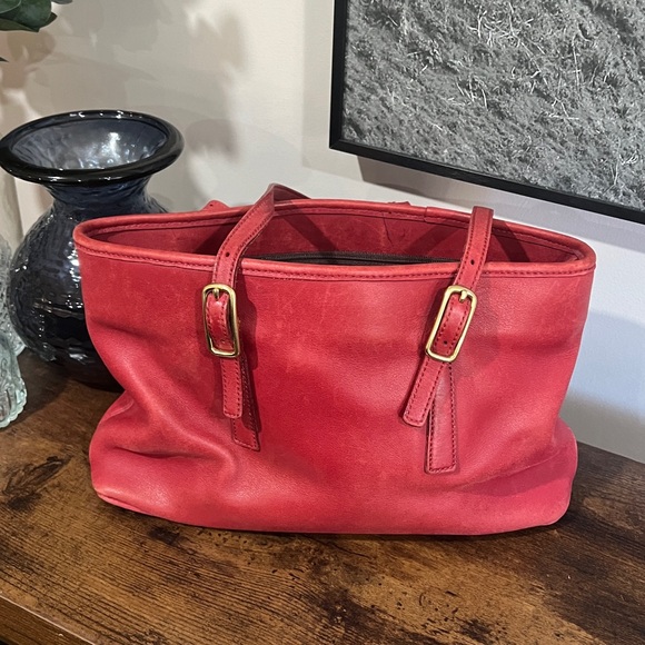 Coach | Bags | Y2k Vintage Red Coach Bag | Poshmark